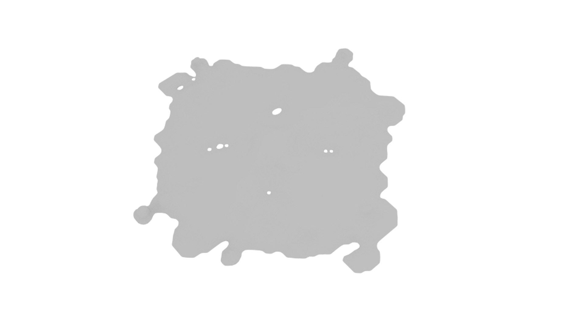 3D Cube Splash Splatter Model - TurboSquid 1161739