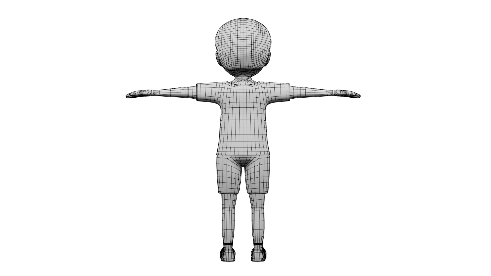 3D Cartoon Boy 7 Model - TurboSquid 2098222