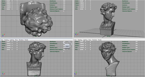 bust 3d model