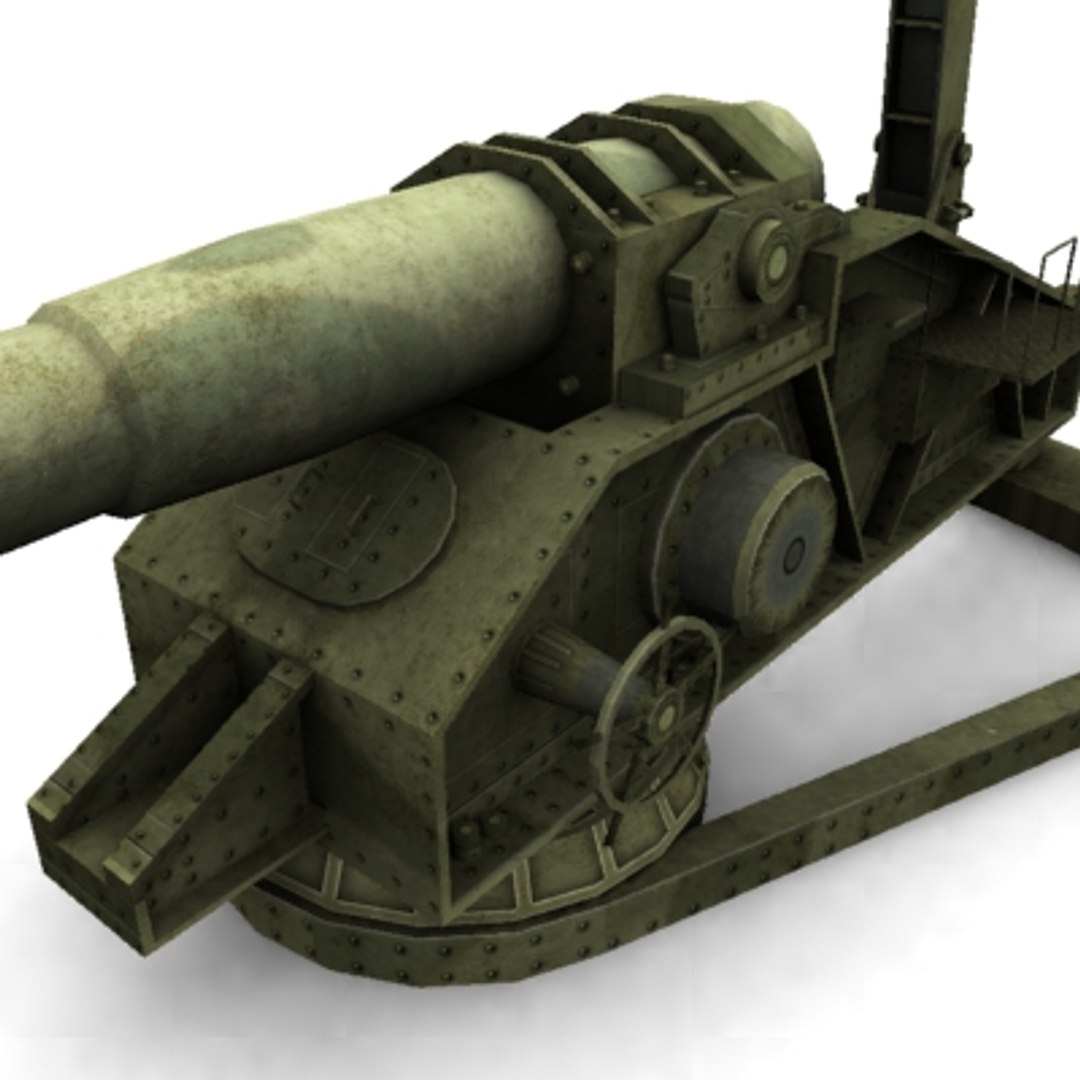 Russian Howitzer M1915 3d Model