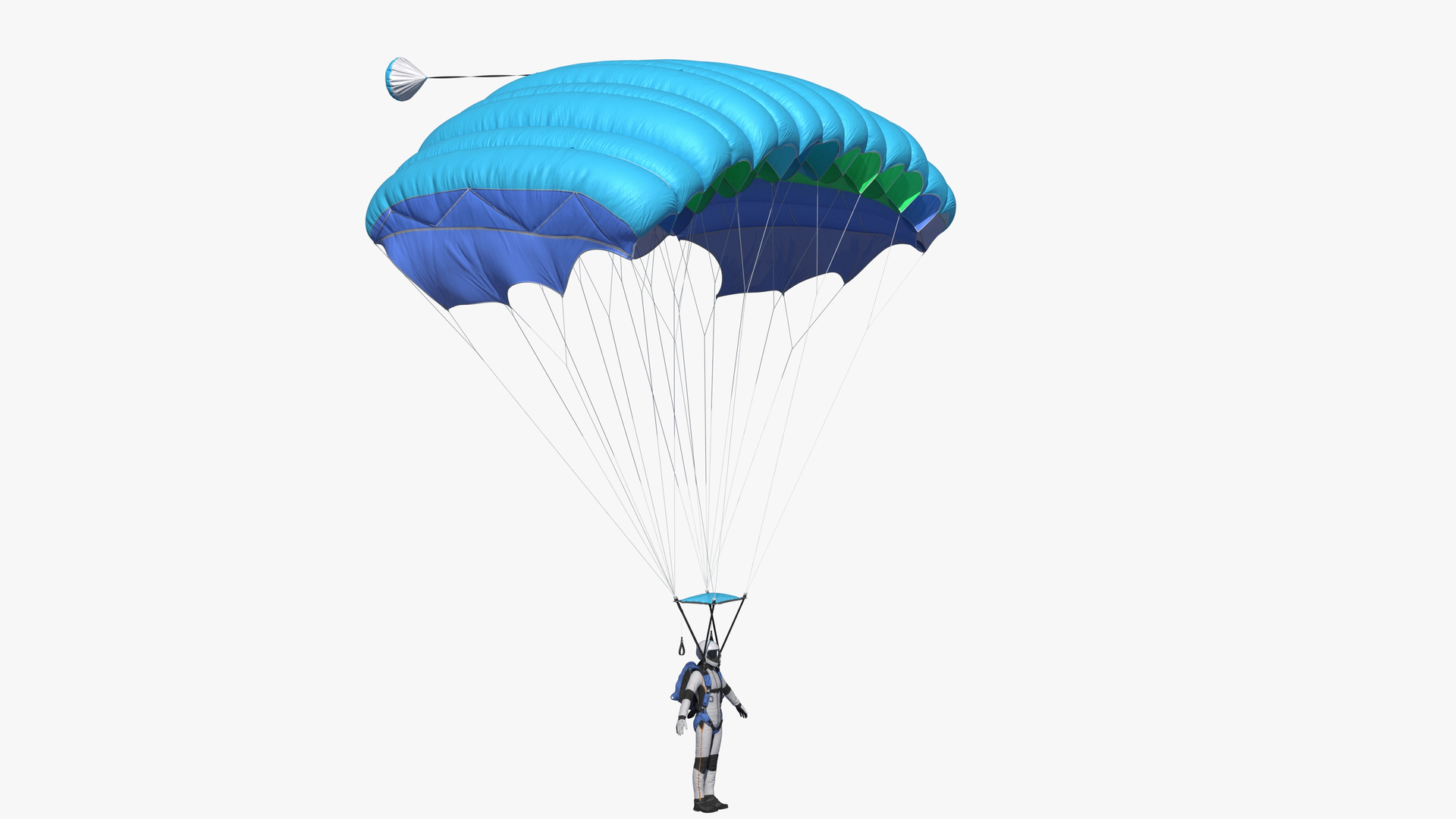 3D Skydiver model - TurboSquid 2103529