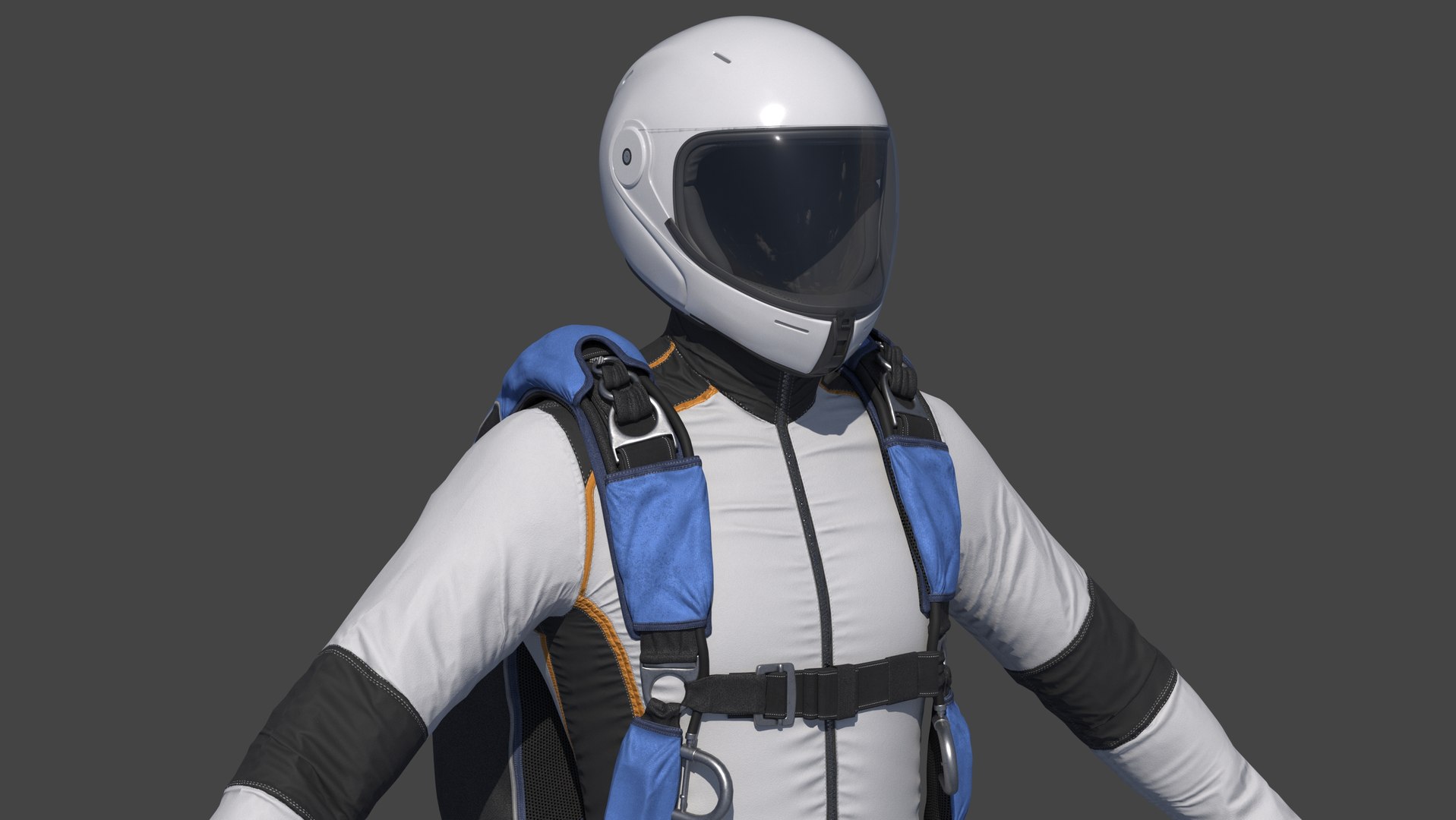 3D Skydiver model - TurboSquid 2103529