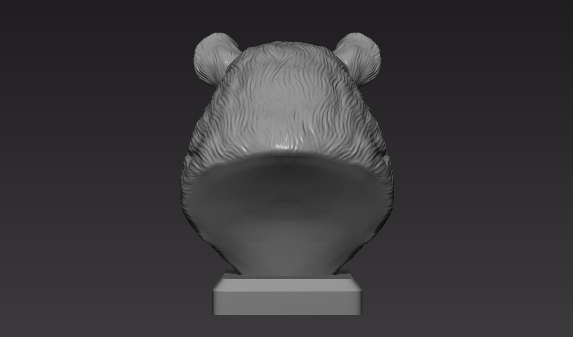 Panda Head 3D Model - TurboSquid 1821759