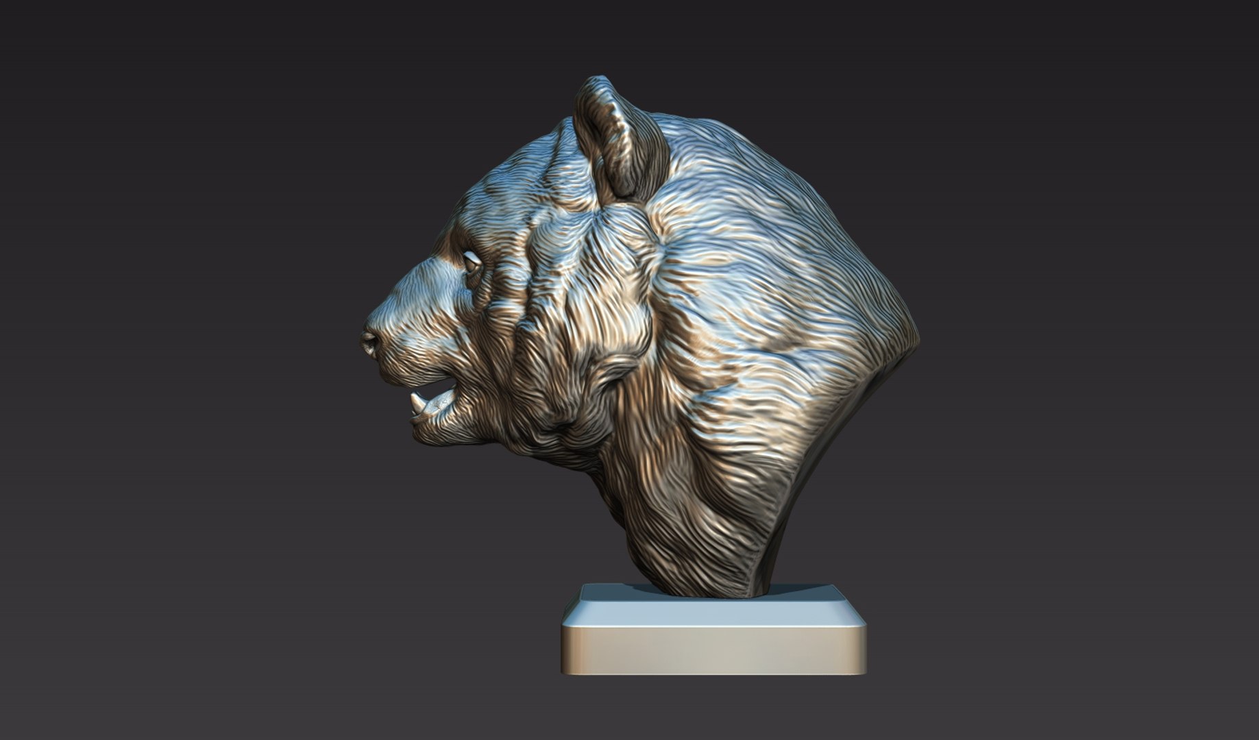 Panda Head 3D Model - TurboSquid 1821759