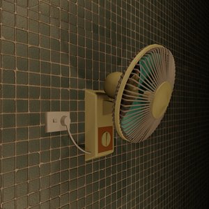 3D Wall Fan - TurboSquid 1830474