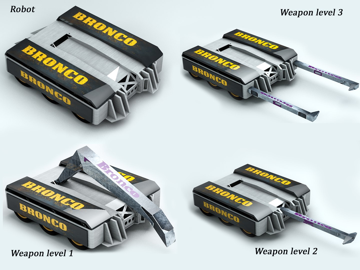 3D Model Robot Fight - TurboSquid 1447774