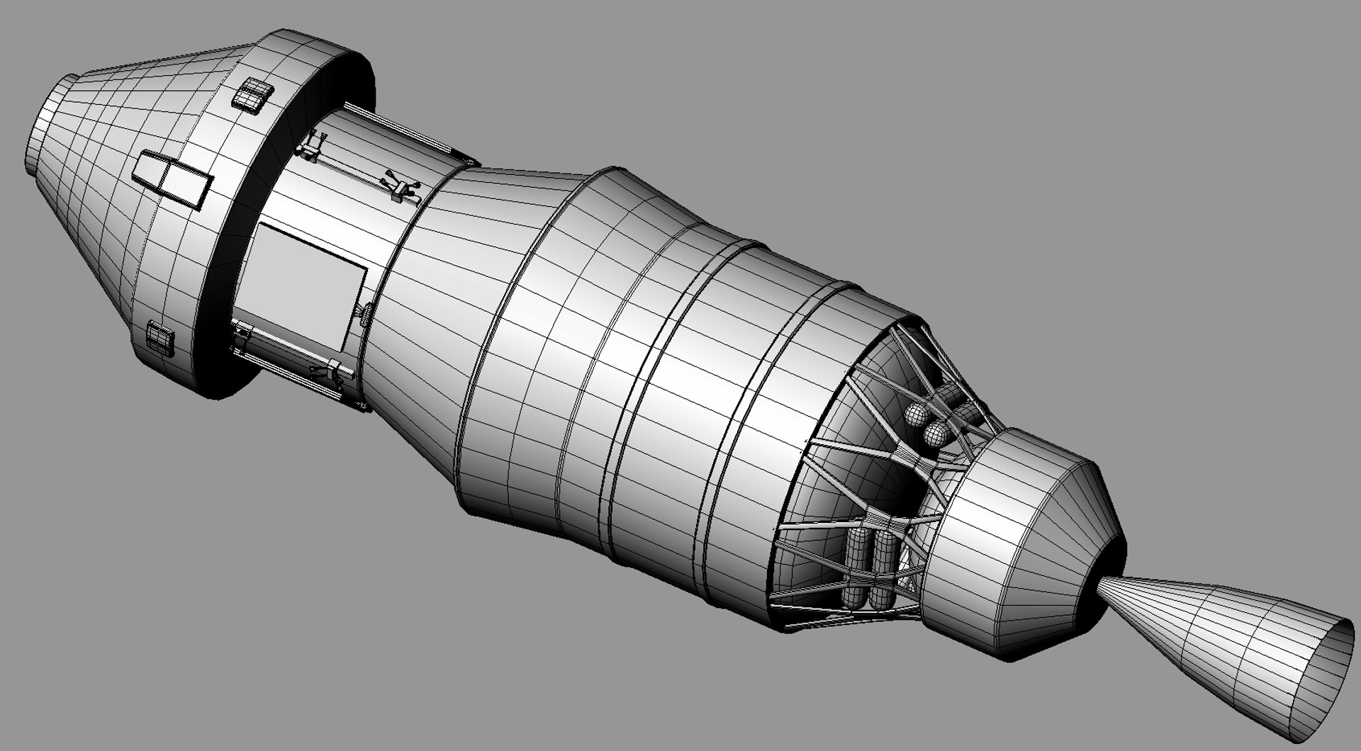 Sls Space Launch 3d Obj