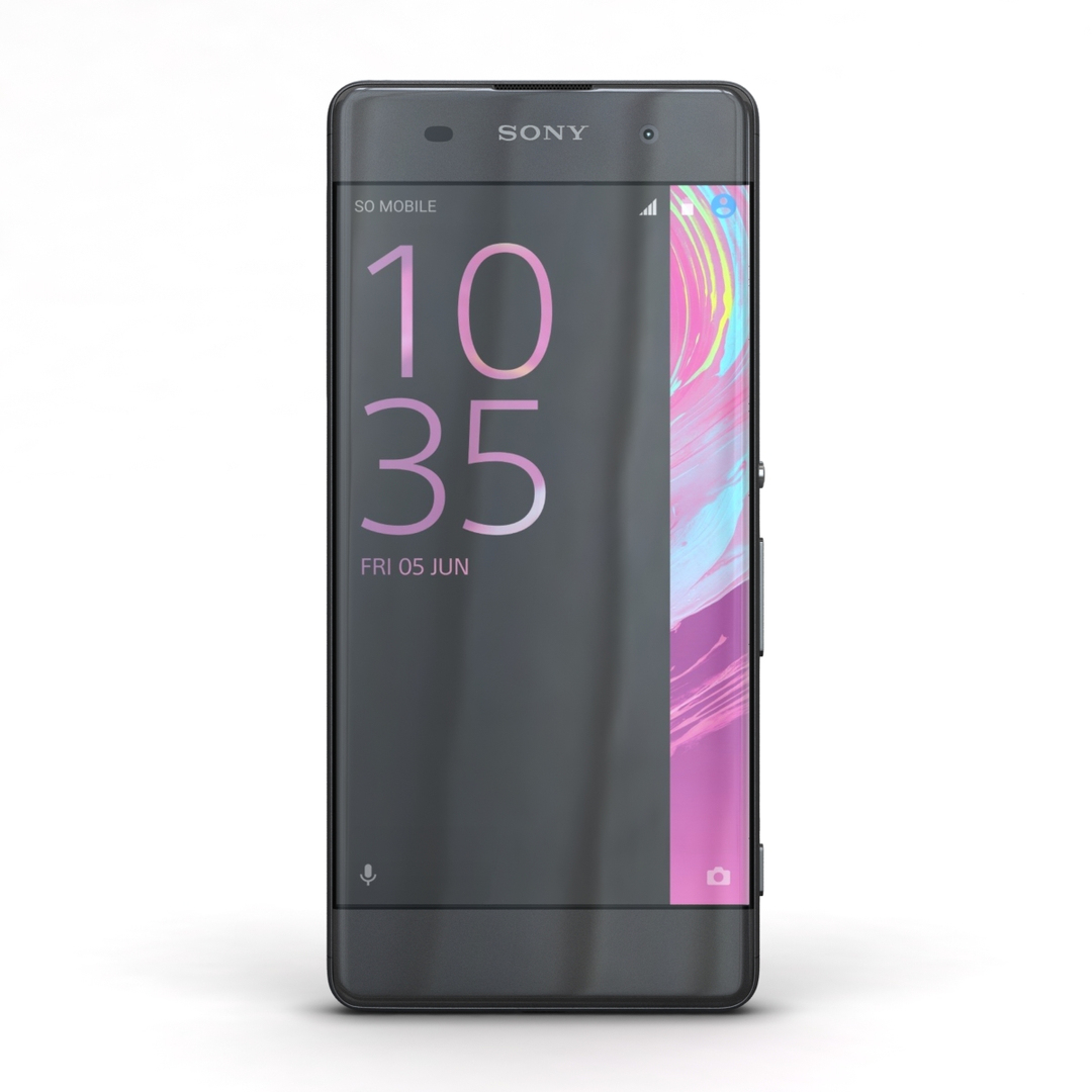 Sony Xperia Xa Graphite 3d Max