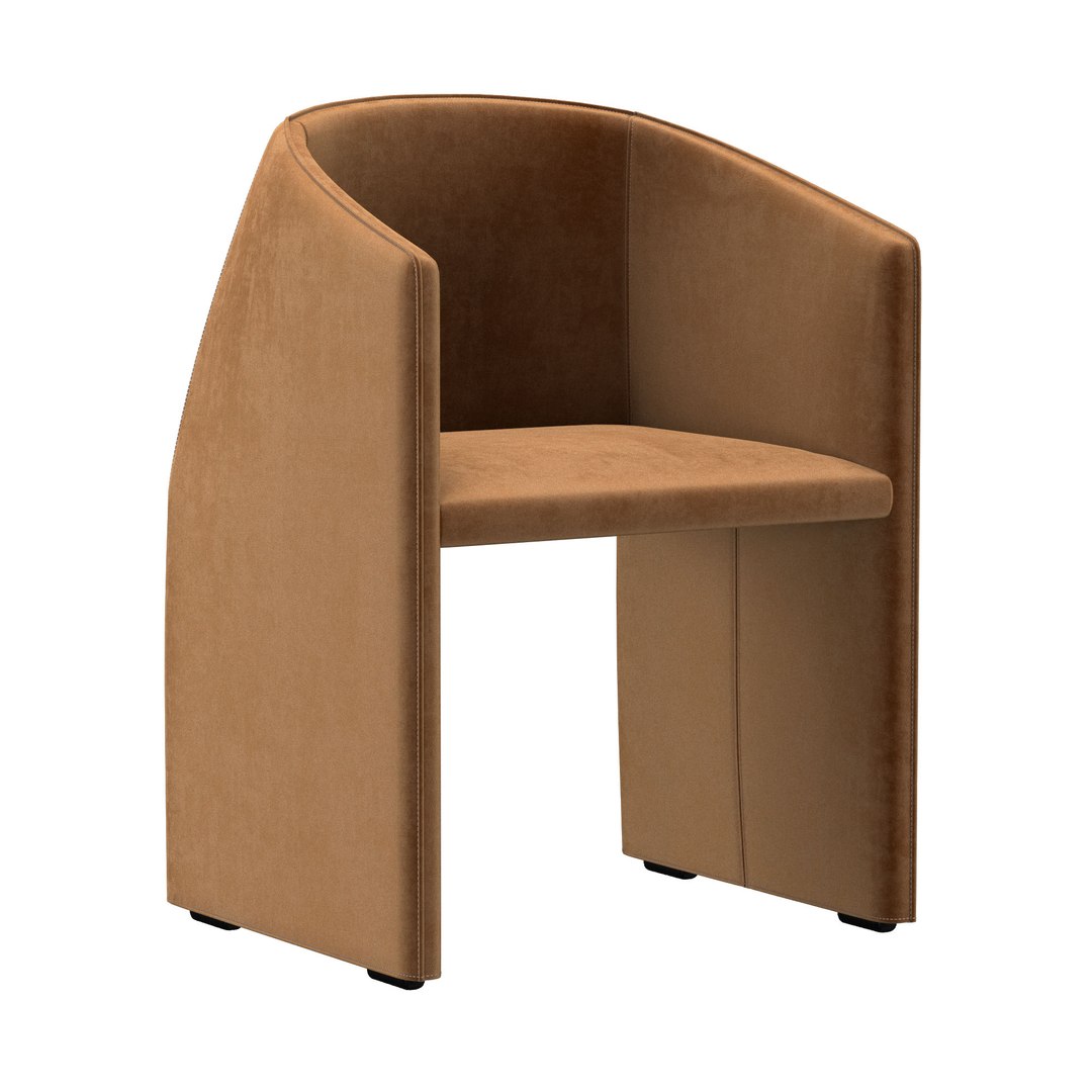 PLAU TALL ON FEET CHAIR 3D Model - TurboSquid 1983324