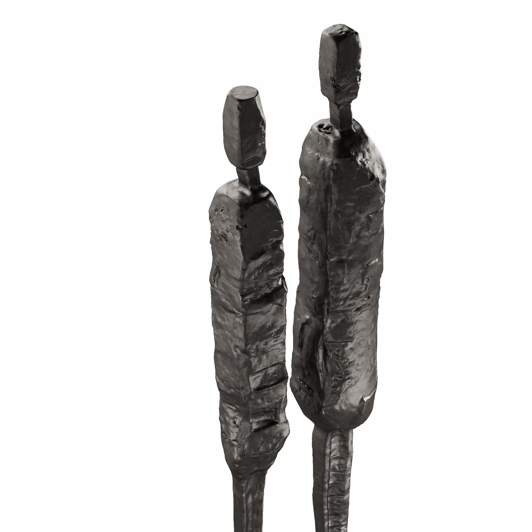 3D 513 Interior Sculptures 18 Abstract People Standing Art Model ...