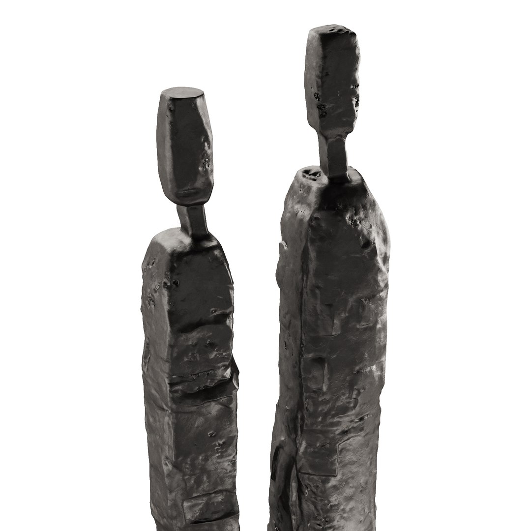 3D 513 Interior Sculptures 18 Abstract People Standing Art Model ...