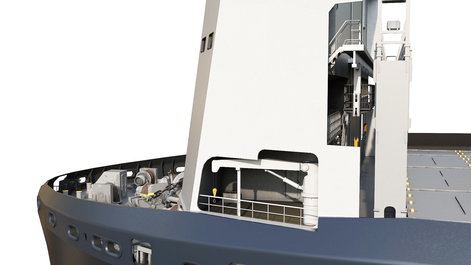 3D Next Generation Container Ship Model - TurboSquid 2279040