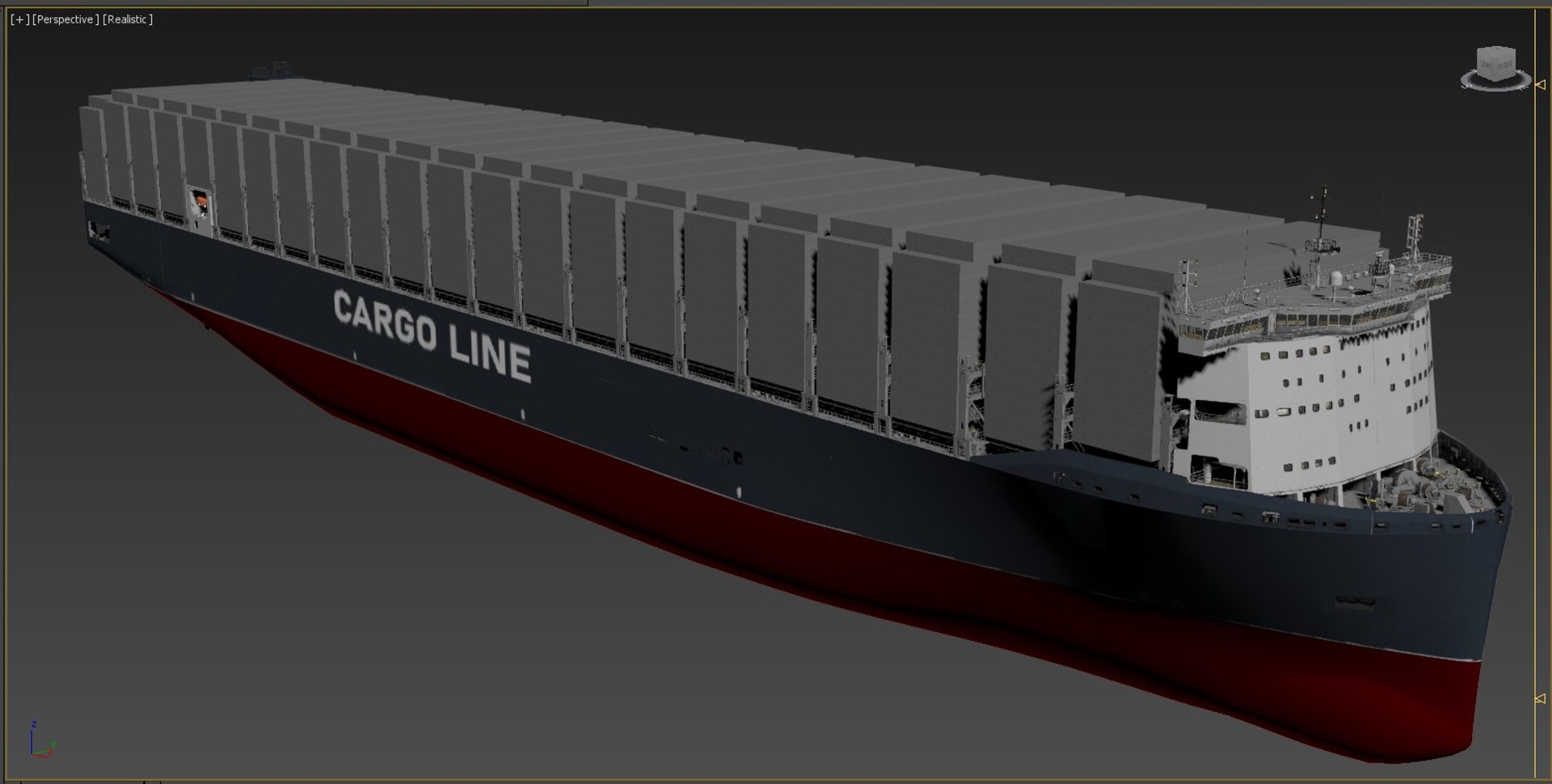 3D Next Generation Container Ship Model - TurboSquid 2279040