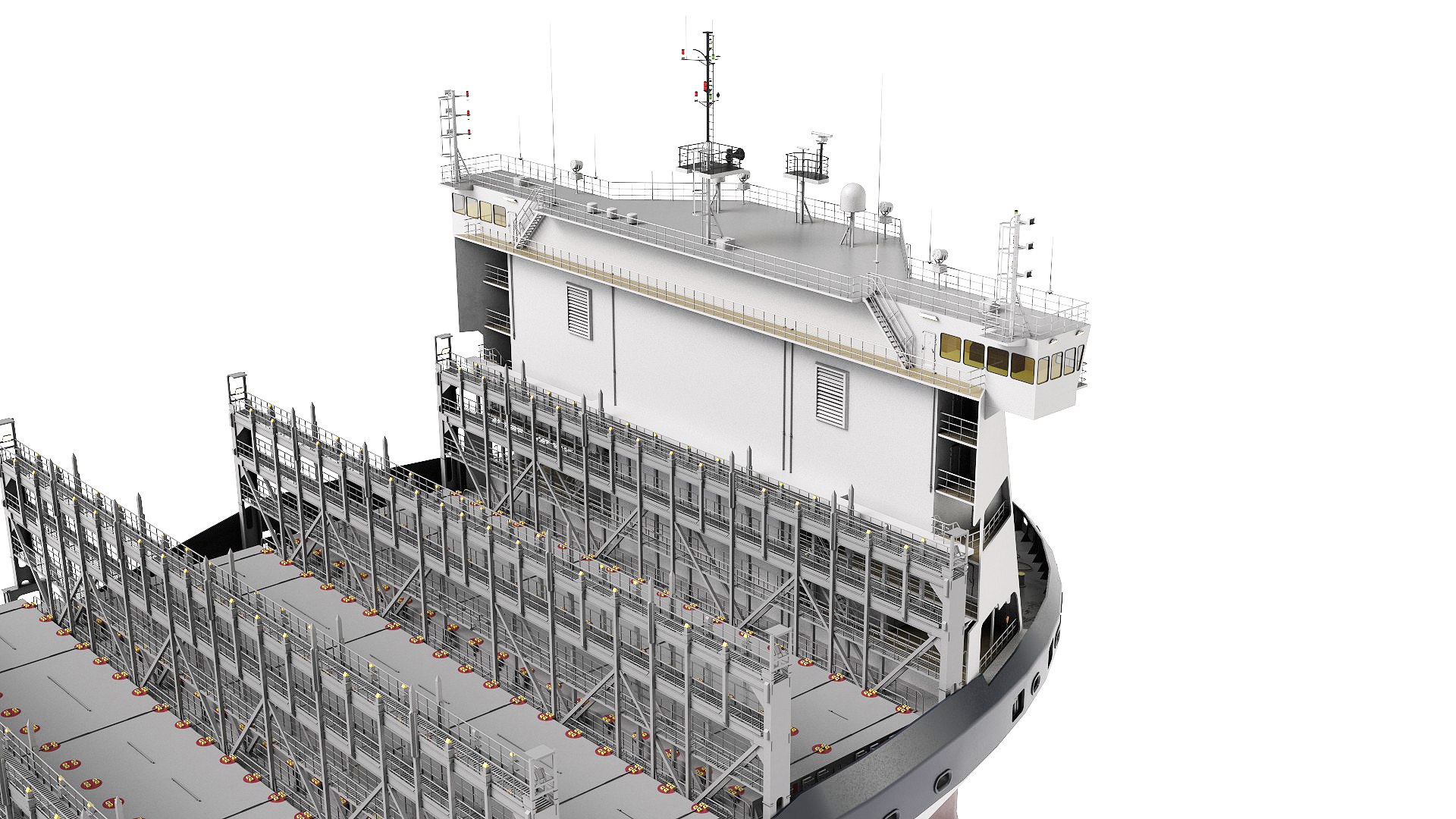 3D Next Generation Container Ship Model - TurboSquid 2279040