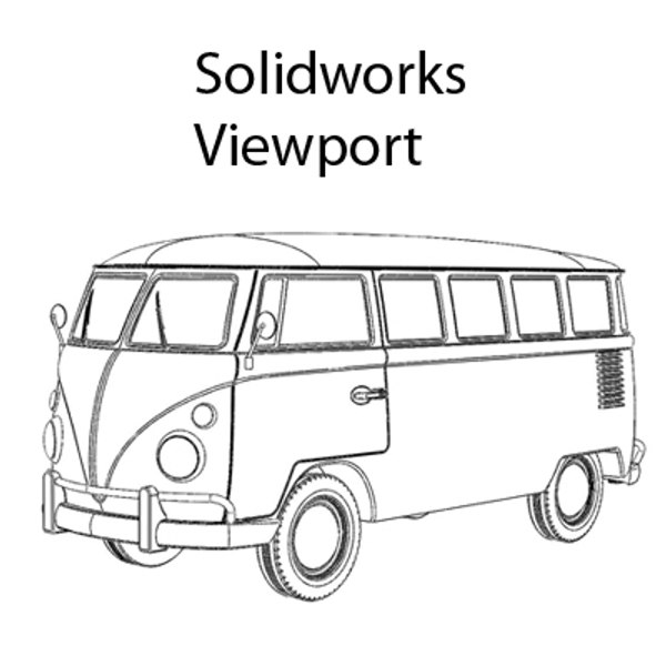 vintage van 3d model