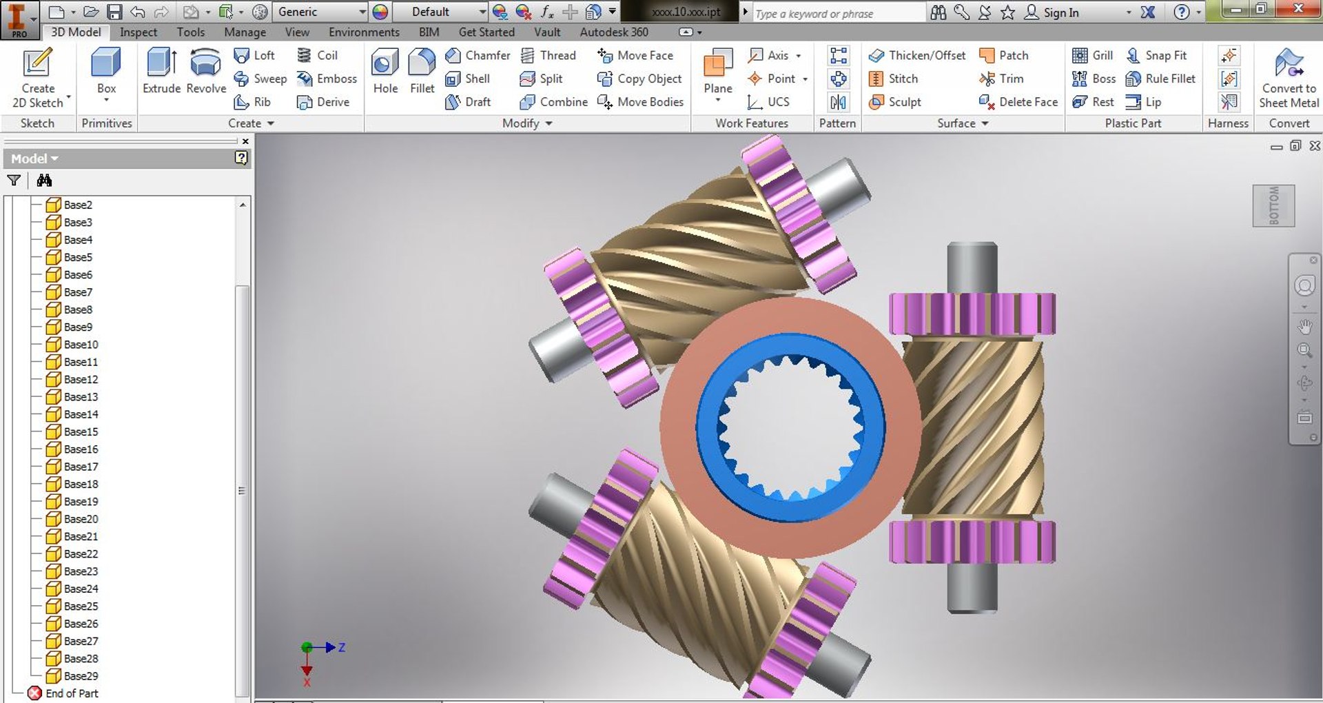 Gear Differential 3D Model - TurboSquid 1290429