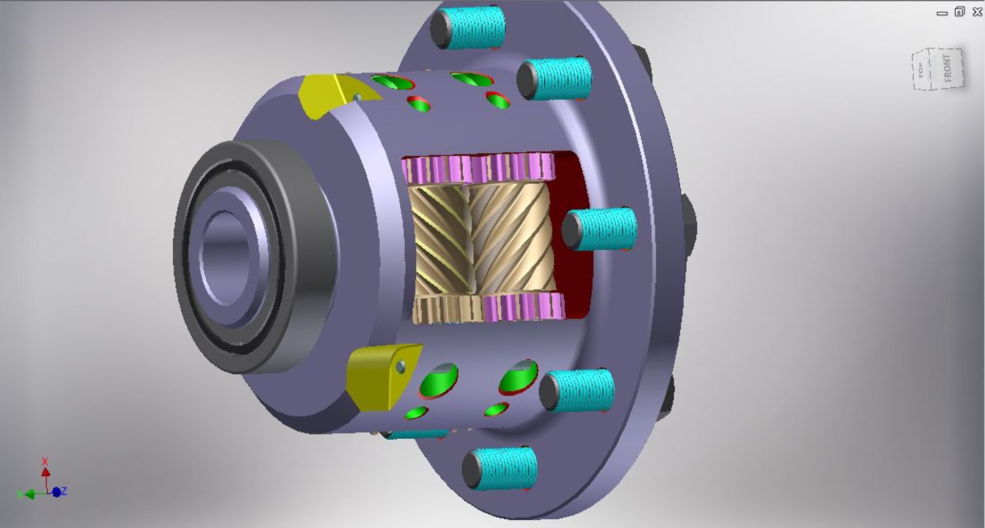 Gear Differential 3D Model - TurboSquid 1290429