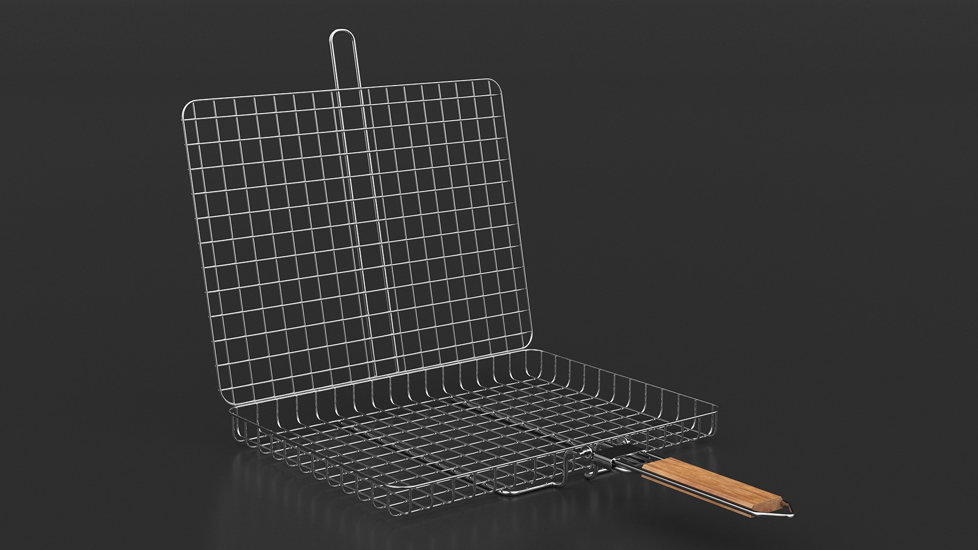 Charcoal Grill With BBQ Grate And Burger Patties 3D Model - TurboSquid ...