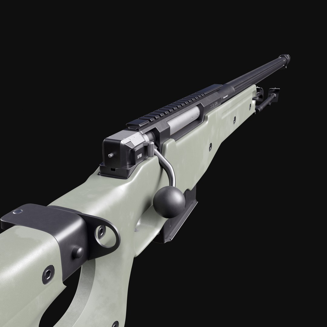 Accuracy international awm 3D model - TurboSquid 1361255