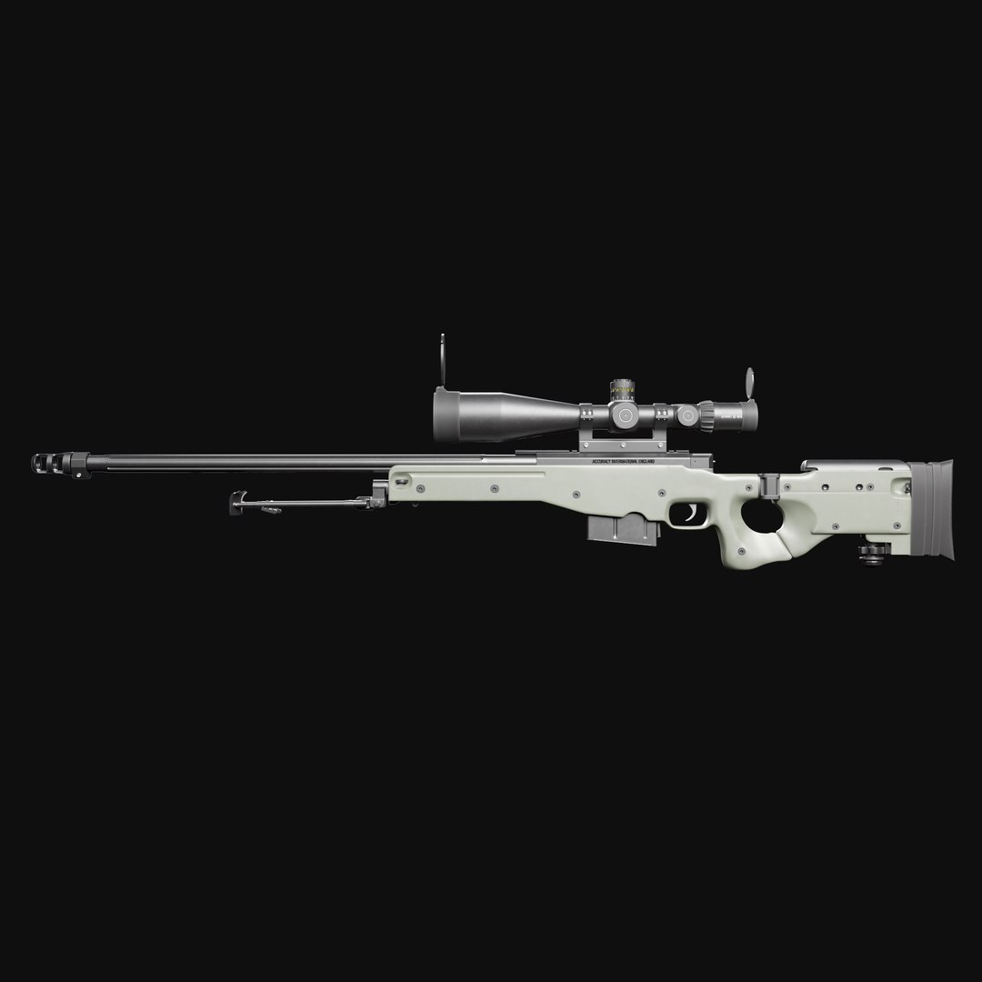 Accuracy International Awm 3D Model - TurboSquid 1361255