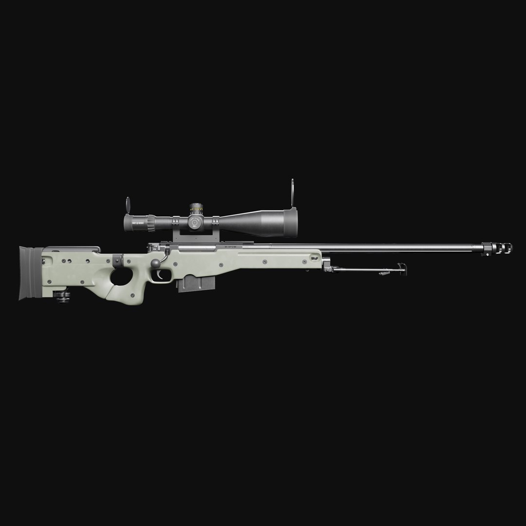 Accuracy International Awm 3D Model - TurboSquid 1361255
