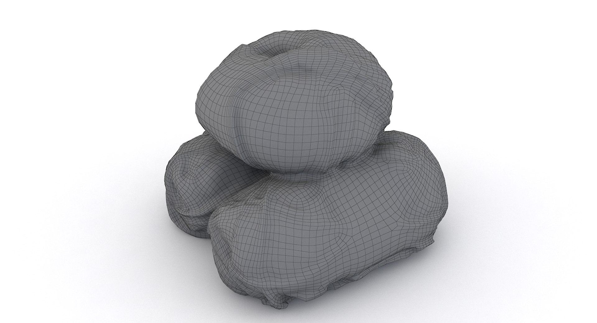 3D Model Balls Wool - TurboSquid 1377665