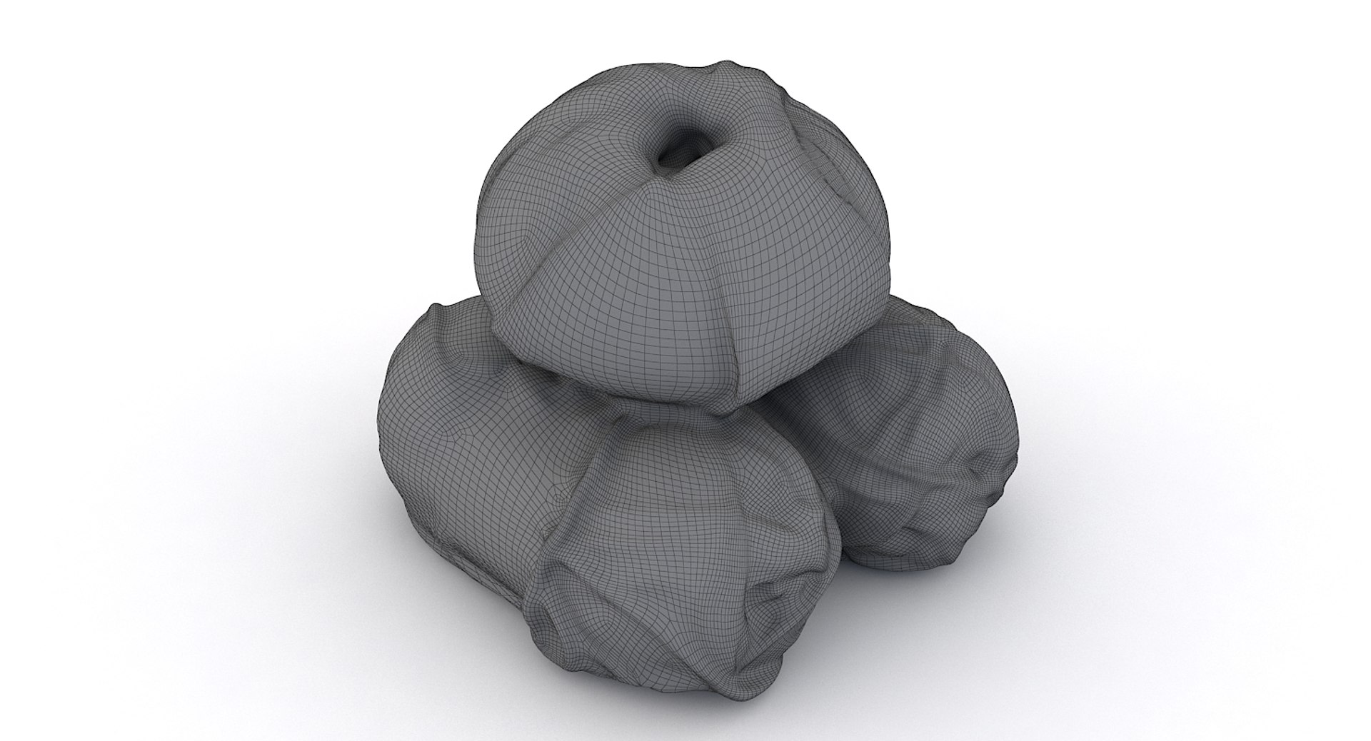 3D Model Balls Wool - TurboSquid 1377665