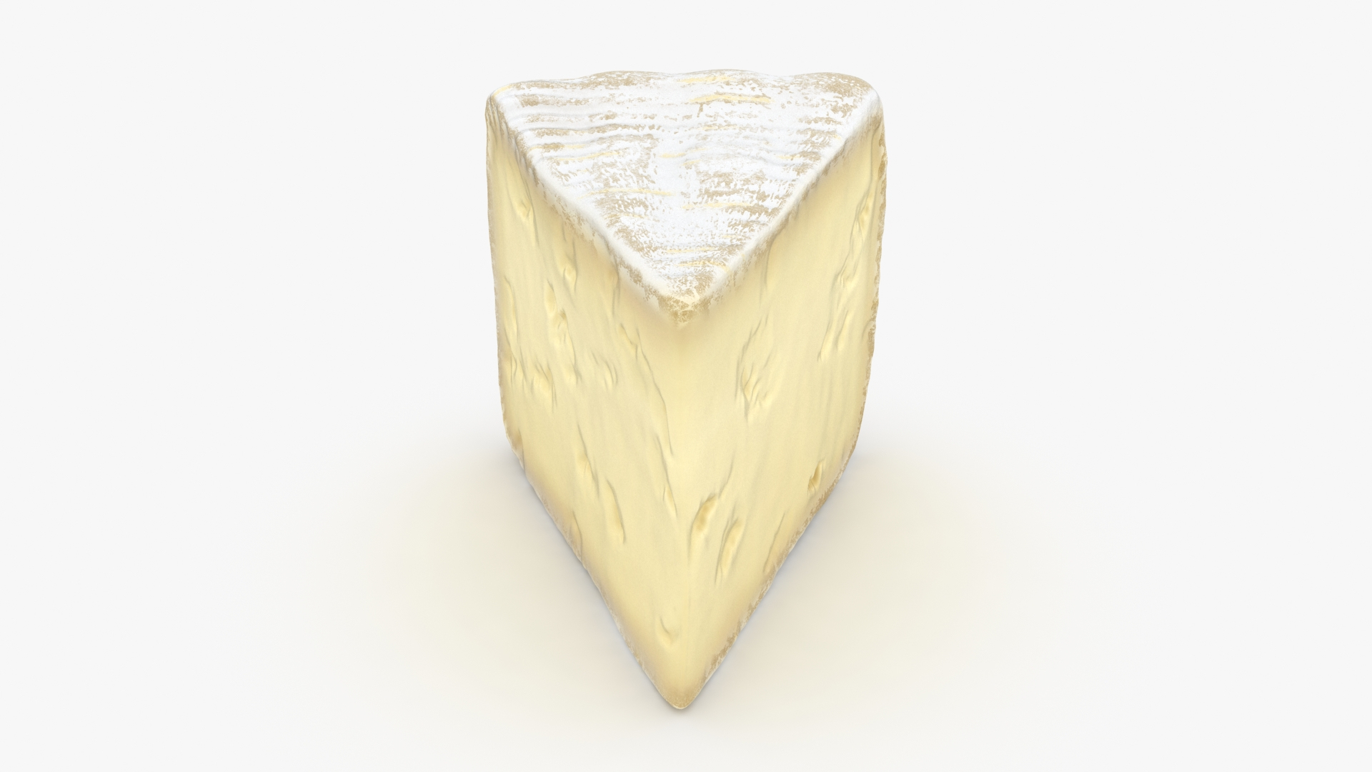 3D Slice Of Brie Cheese Model - TurboSquid 1986435