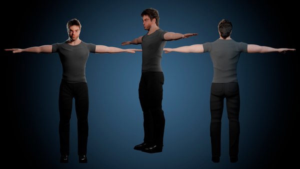 Realistic Character Edward 3D 모델 - TurboSquid 2002725