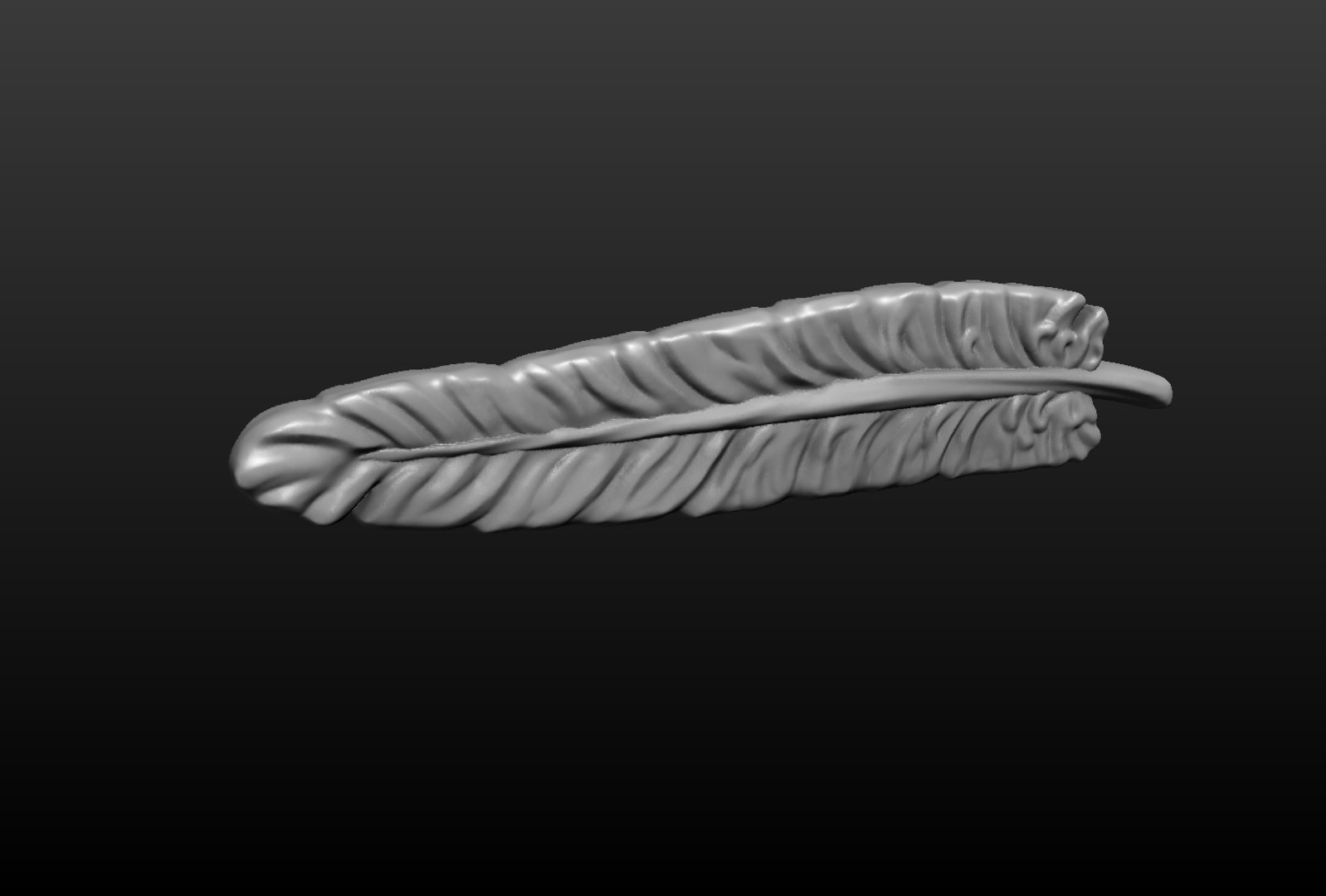 3D Feather Model - TurboSquid 1177904