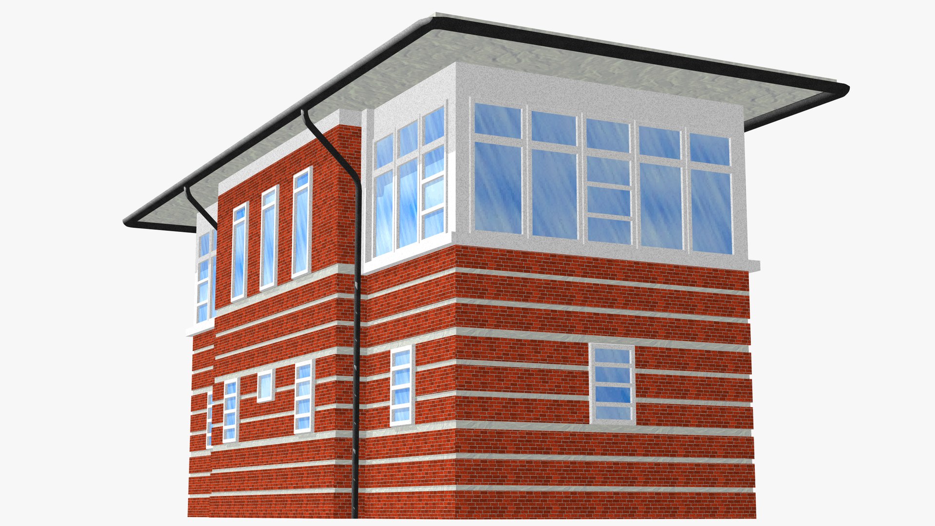 Railroad Control Tower - Signalling Control - Stellwerk Model ...