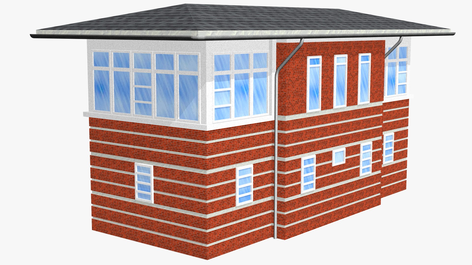 Railroad Control Tower - Signalling Control - Stellwerk Model ...