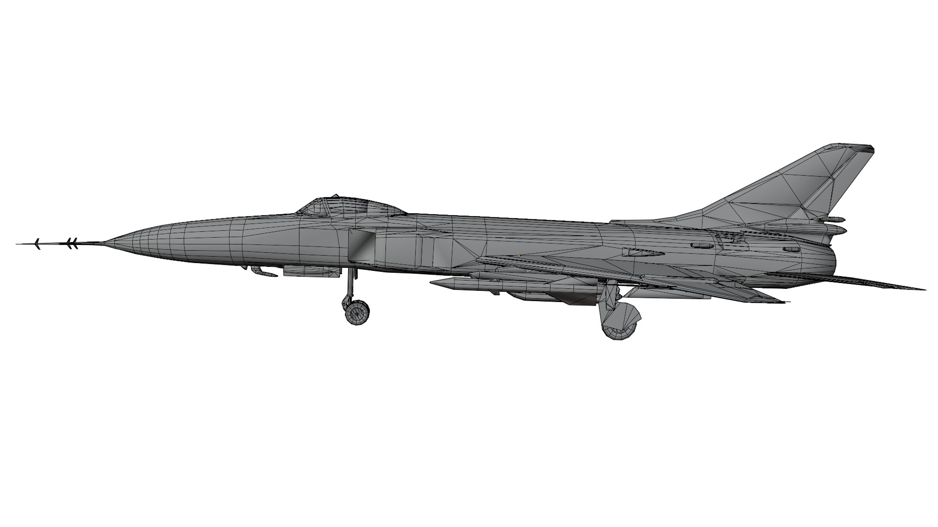 Sukhoi Su-15 3D - TurboSquid 2188432