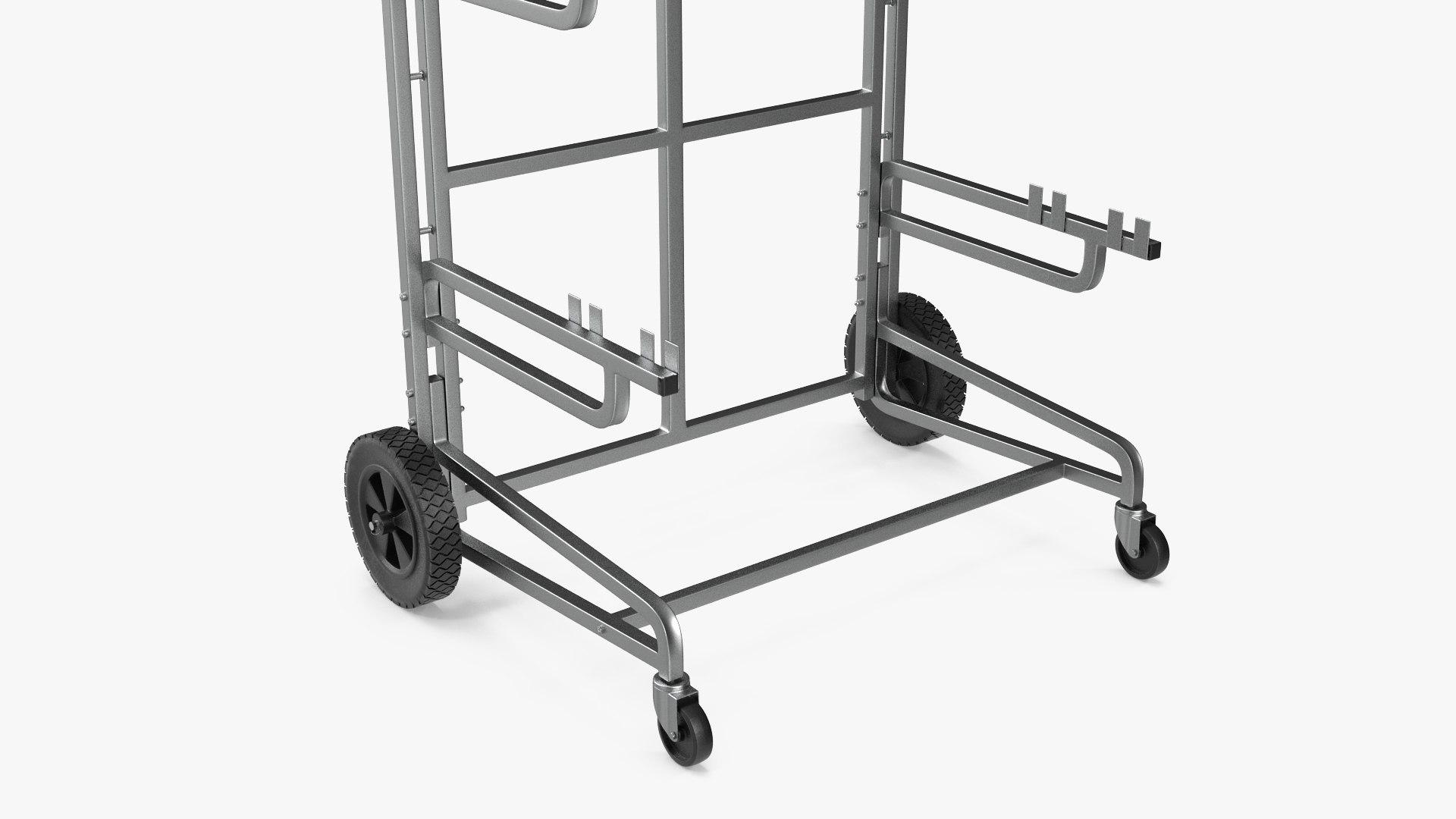 3D Triple Bin Recycling Cart - TurboSquid 1597168