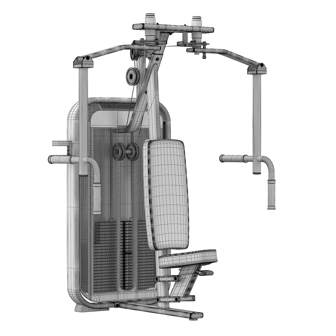 3D Model E-7007 Pearl Delt Pec Fly - TurboSquid 1949989