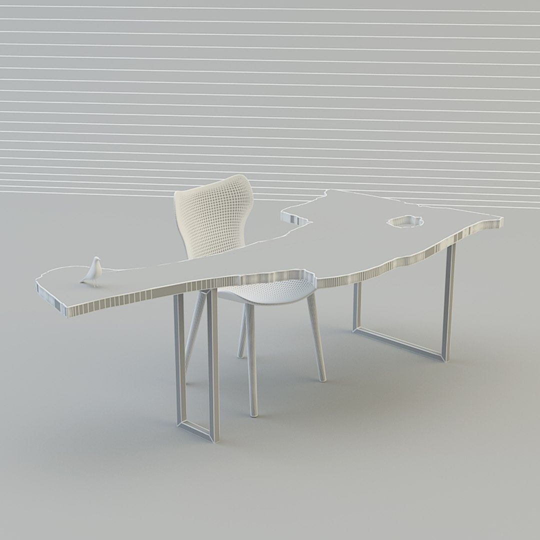 Dining Table 3d Max