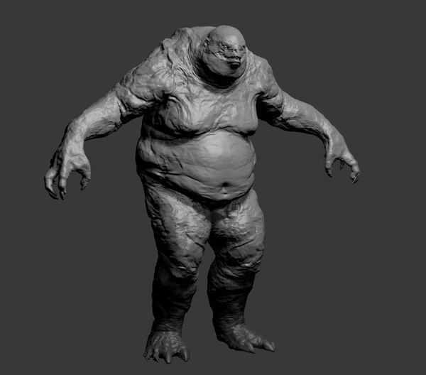 Zombie Fat 3D model - TurboSquid 1861814