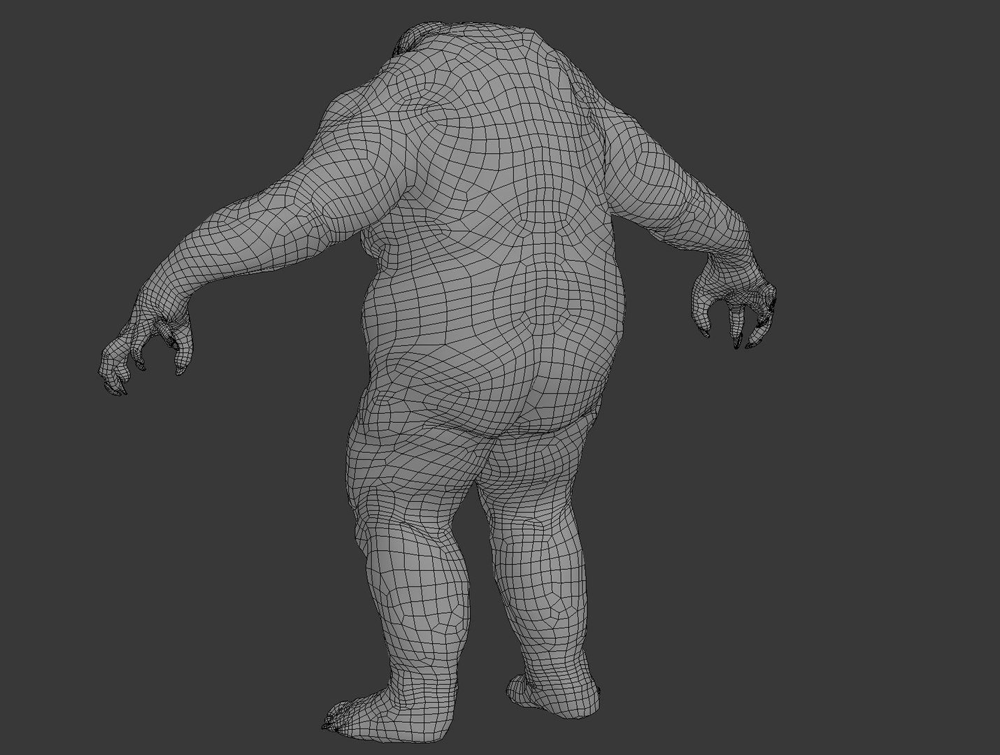 Zombie Fat 3D Model - TurboSquid 1861814