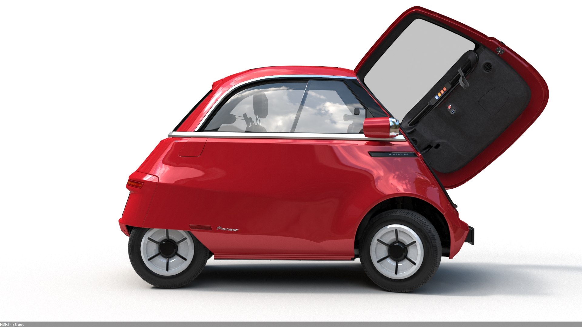 3D Model Microlino 2 M-ero Rigged Red 2 Var - TurboSquid 2295797