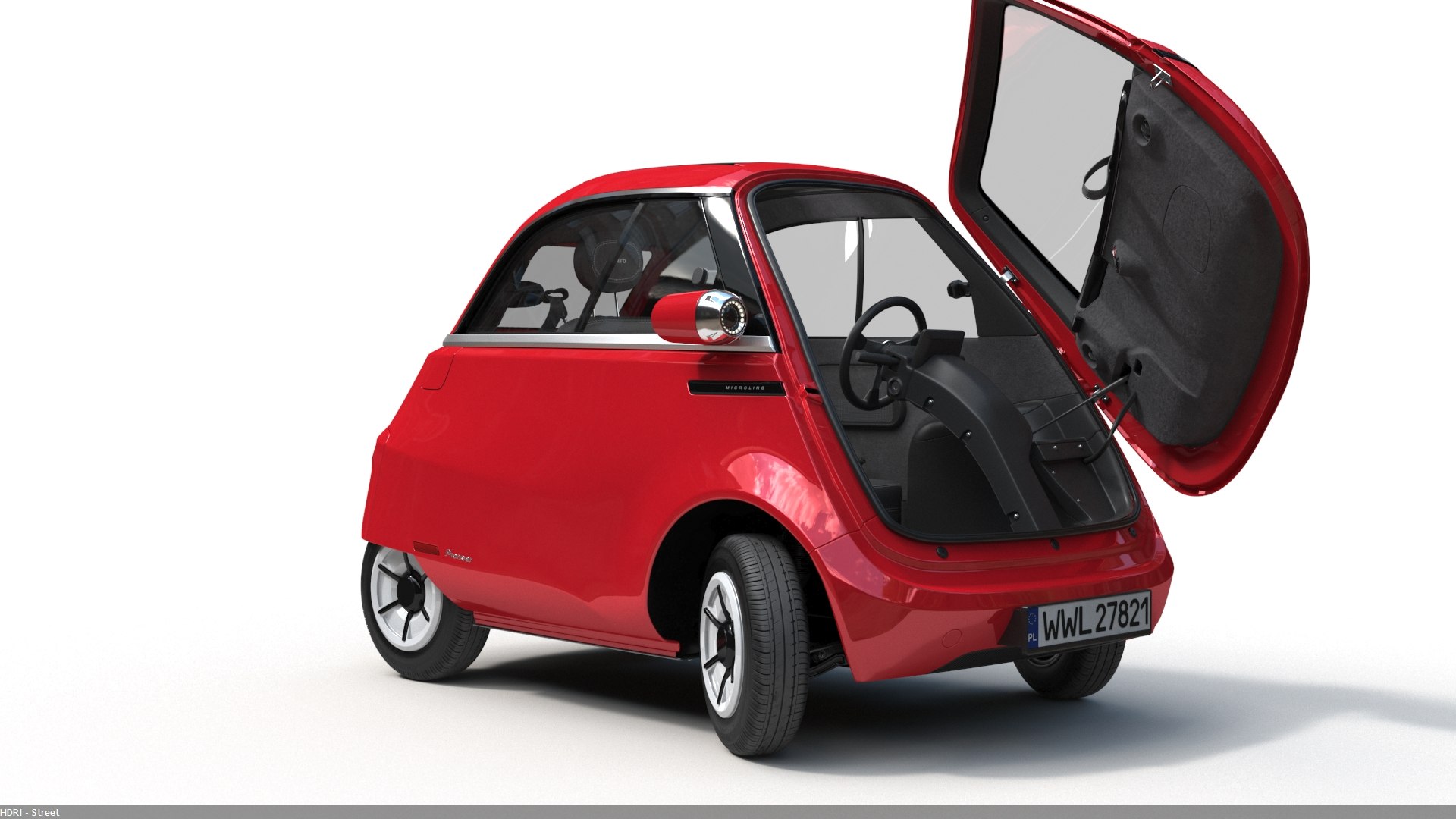 3D Model Microlino 2 M-ero Rigged Red 2 Var - TurboSquid 2295797