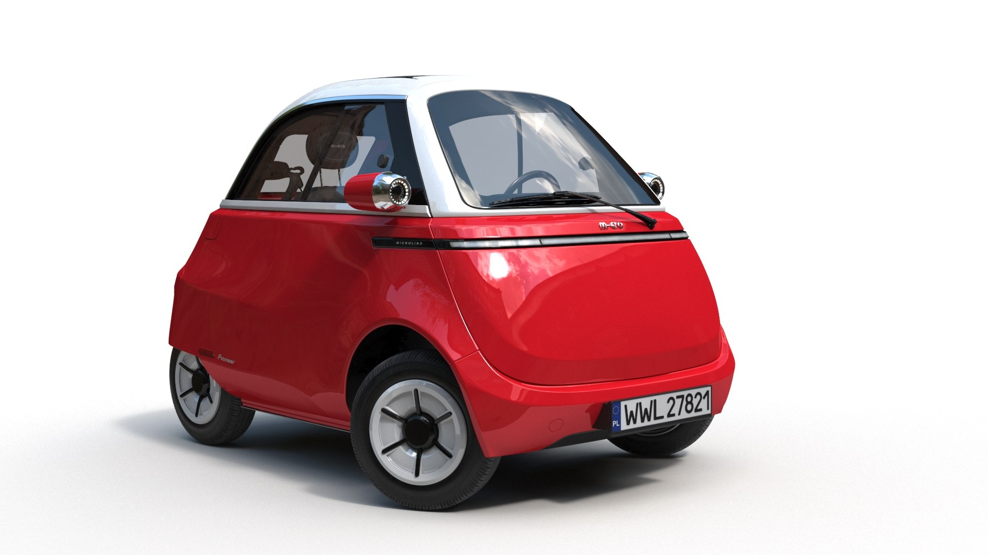 3D Model Microlino 2 M-ero Rigged Red 2 Var - TurboSquid 2295797