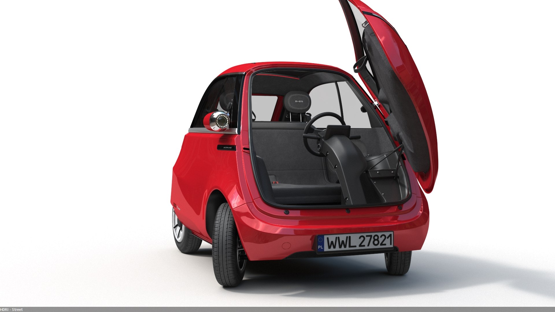 3D Model Microlino 2 M-ero Rigged Red 2 Var - TurboSquid 2295797