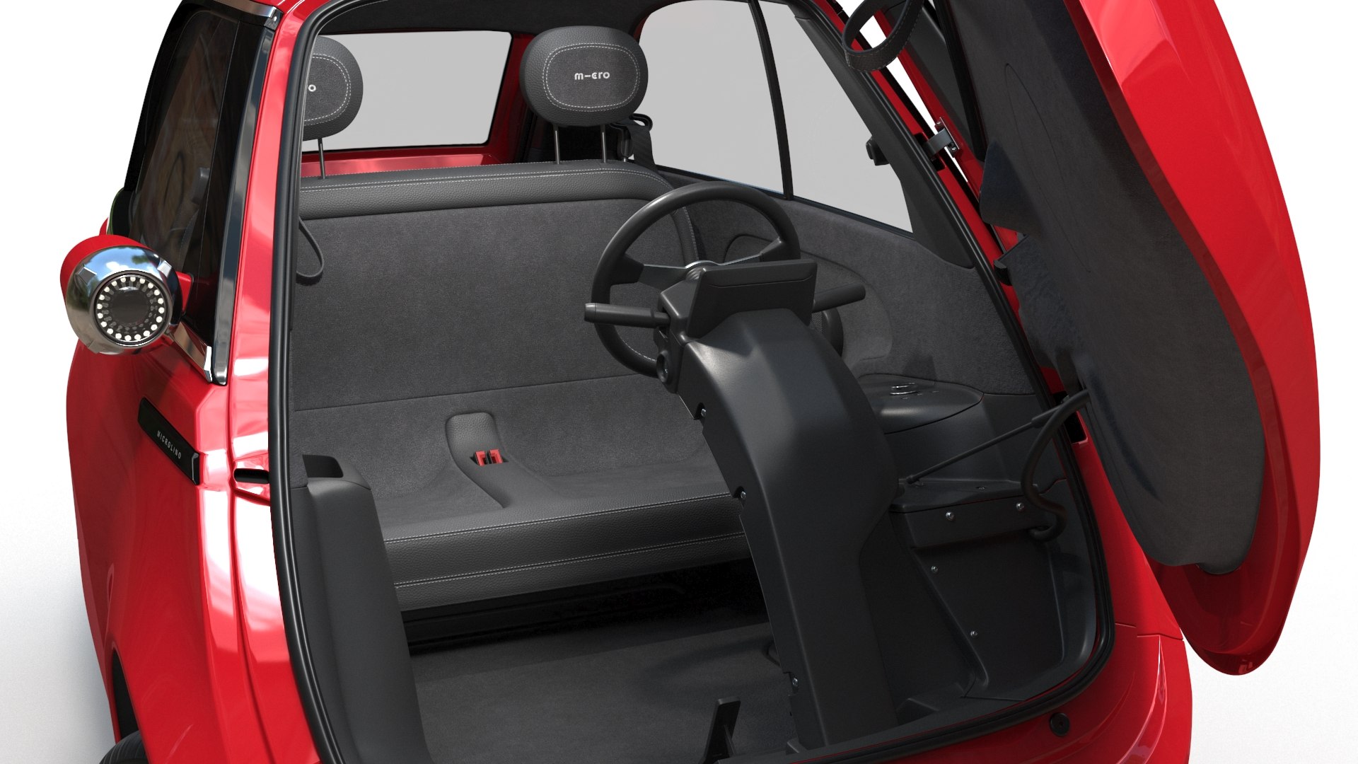 3D Model Microlino 2 M-ero Rigged Red 2 Var - TurboSquid 2295797