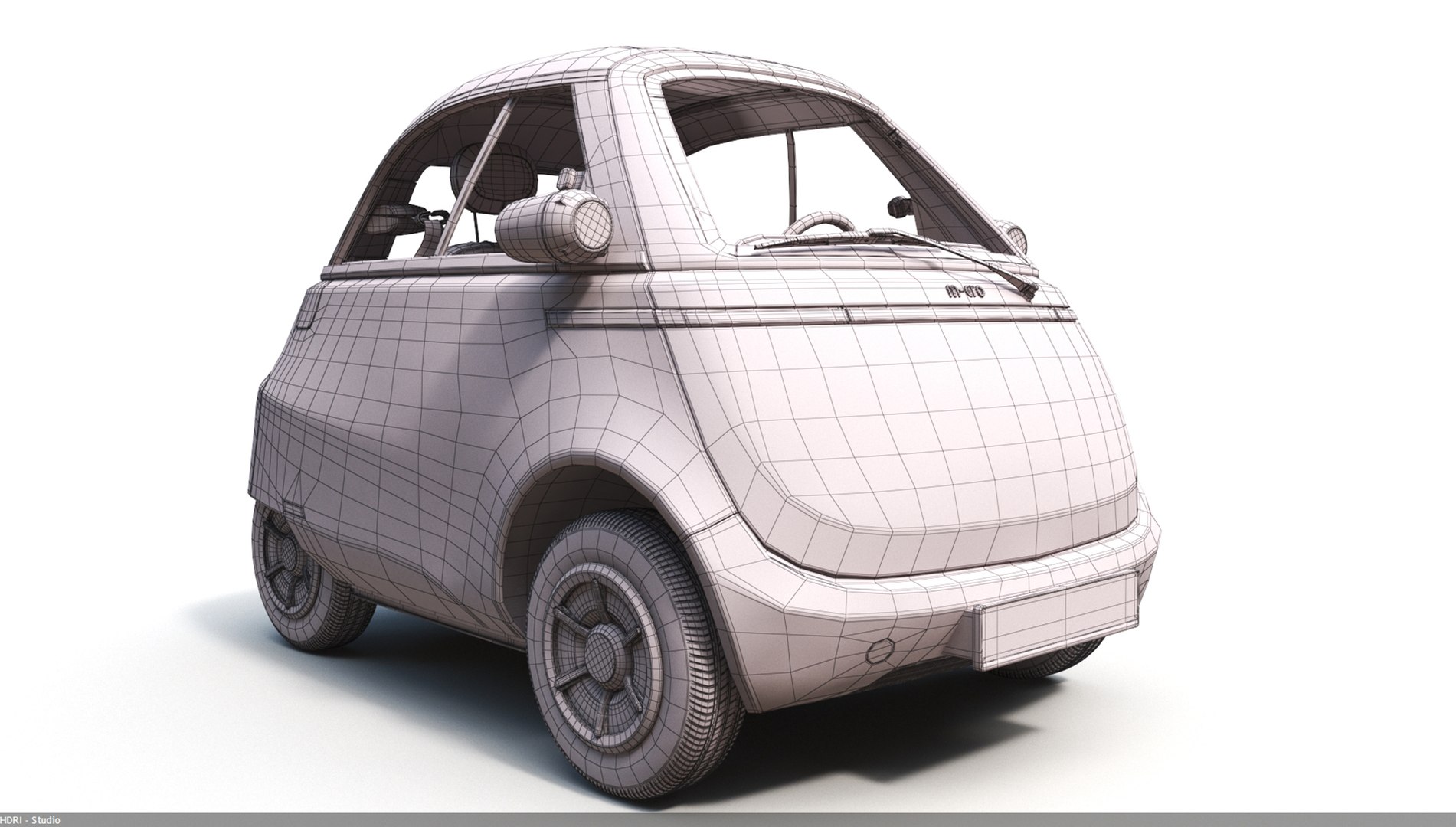 3D Model Microlino 2 M-ero Rigged Red 2 Var - TurboSquid 2295797