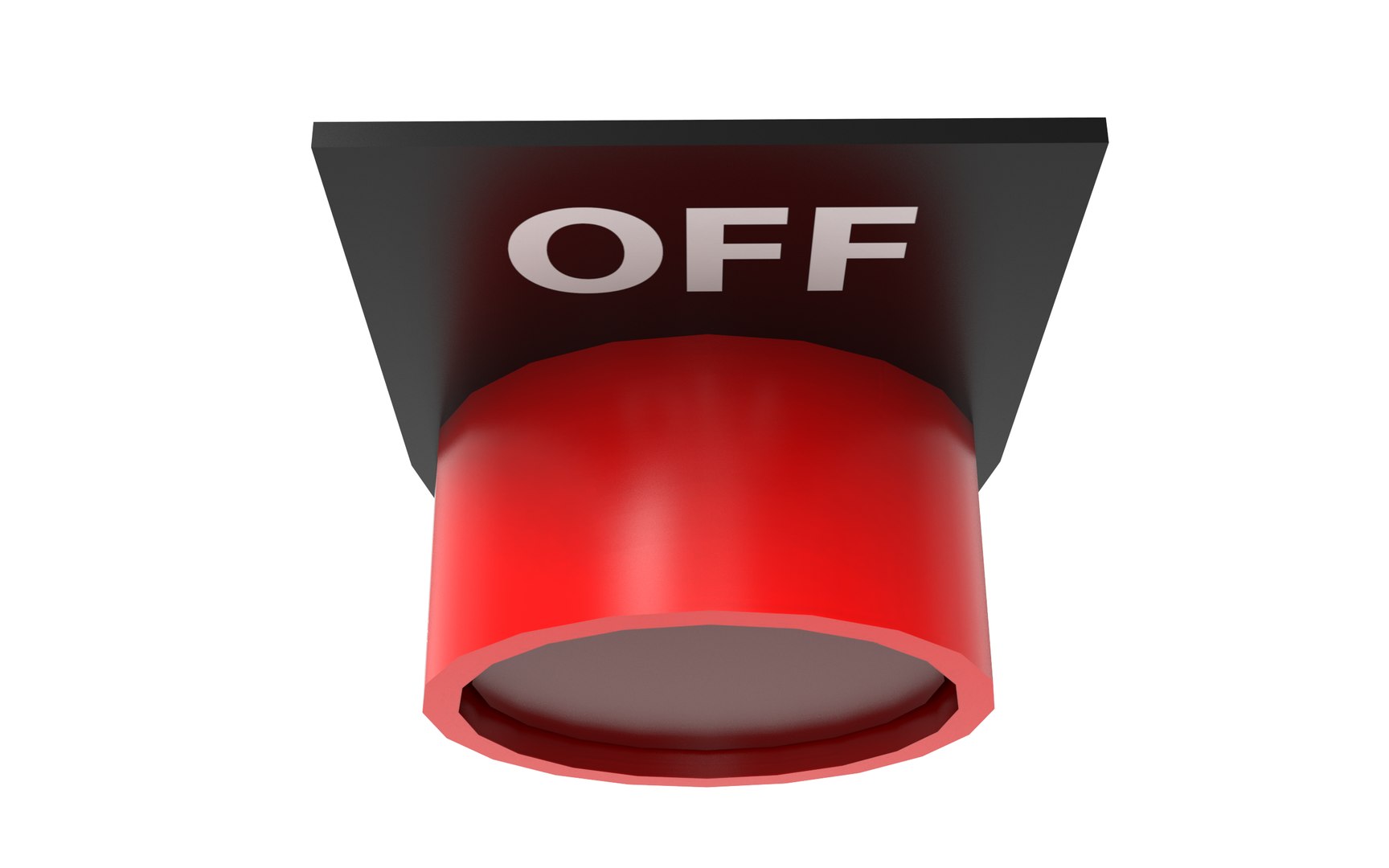 3D Off Button Model - TurboSquid 2139667
