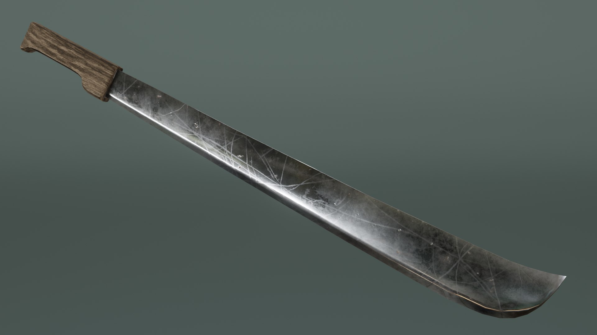 3D Medieval Machete Model - TurboSquid 1933584