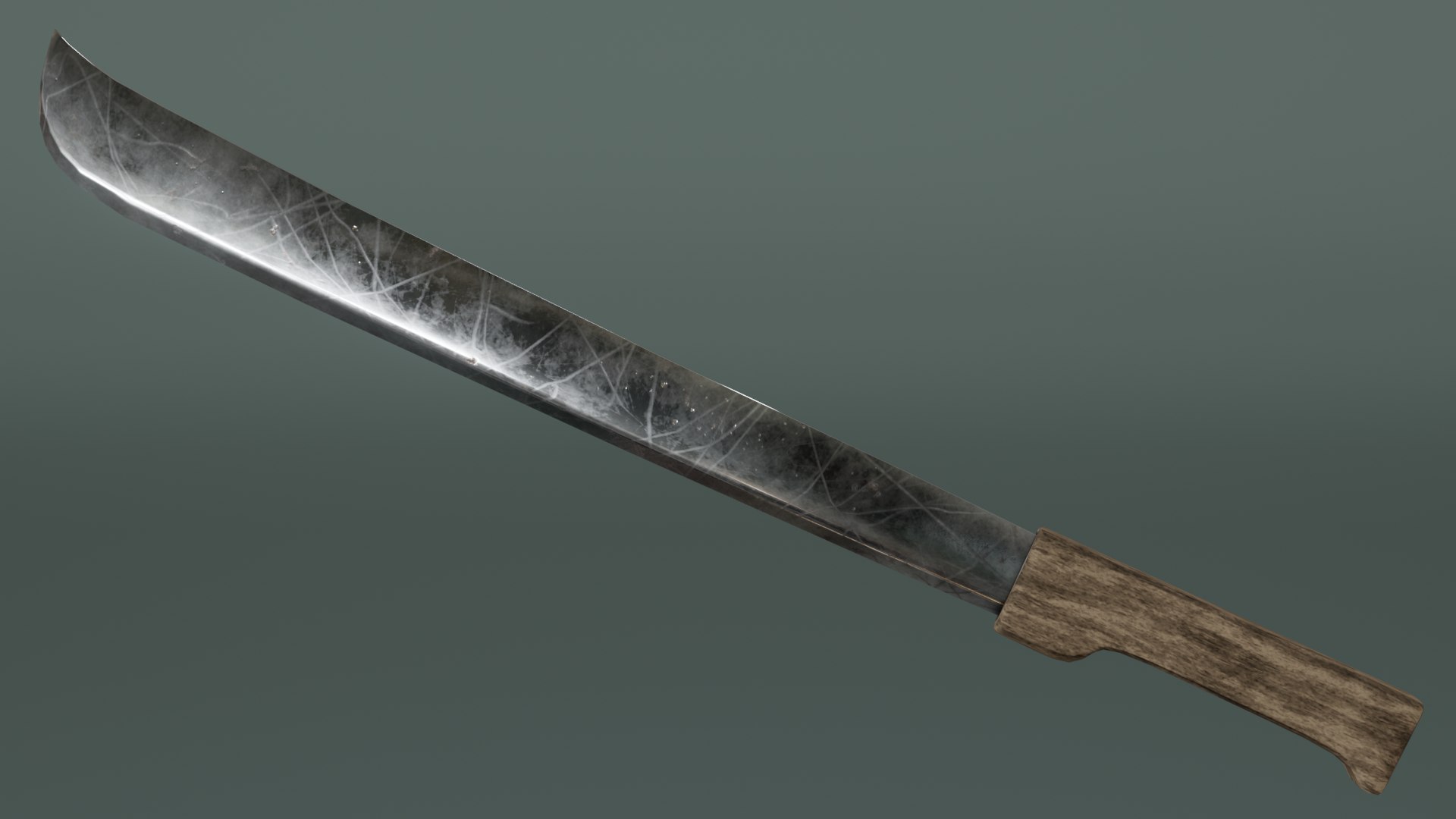 3D Medieval Machete Model - TurboSquid 1933584