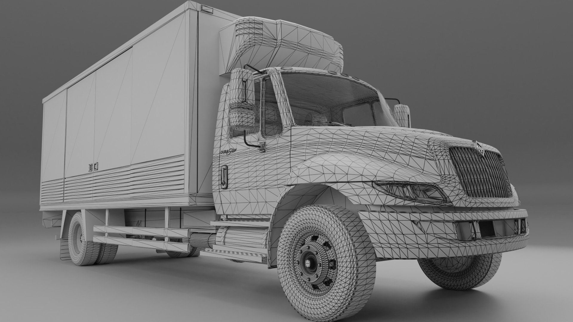 Truck International Dura star 3D model model - TurboSquid 1956670