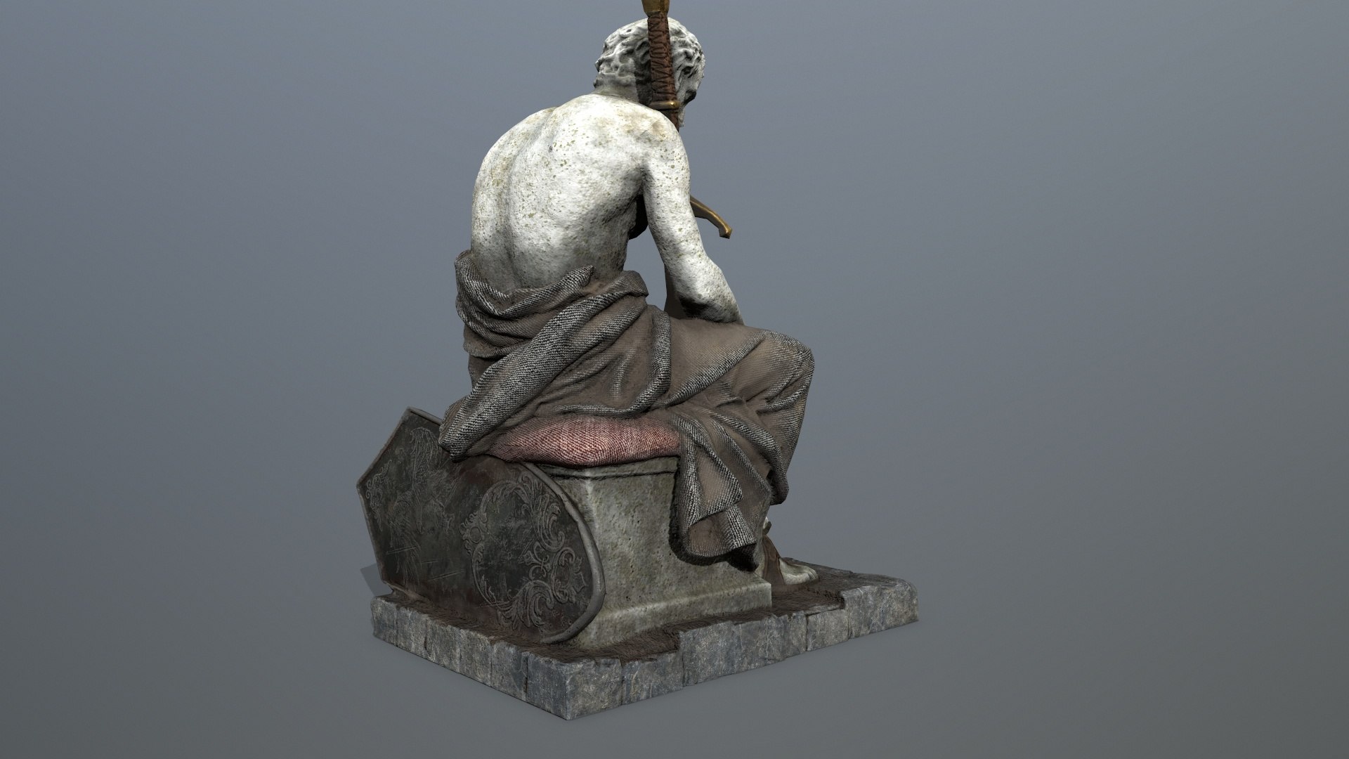 3D Model Man Statue - TurboSquid 2070324