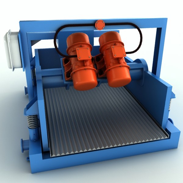 shale shaker 3d model